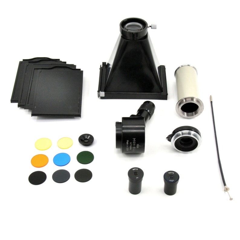 Rare LOMO MFN-8 Microscope Photo Attachment for 9x12cm Glass Plates ...