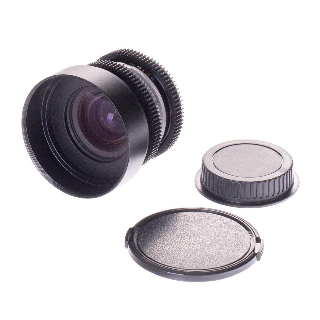 Nikon Nikkor-h Auto 28mm F3.5 Cine Mod Wide Angle Prime Lens | Canon EF ...
