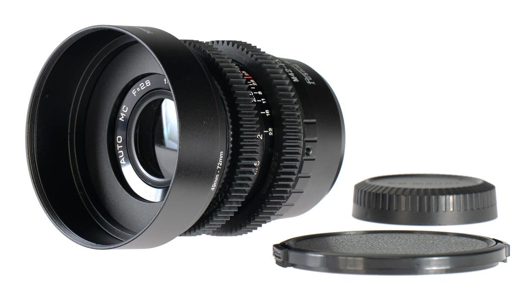Cosinon Auto MC 35mm F2.8 Prime Cine Mod Lens for Filmmaking | Fuji FX ...