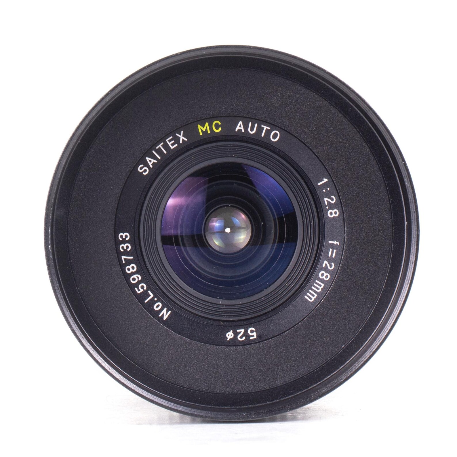 Saitex MC Auto 28mm F2.8 Cine Modded Wide Angle Prime Lens for Sony E ...