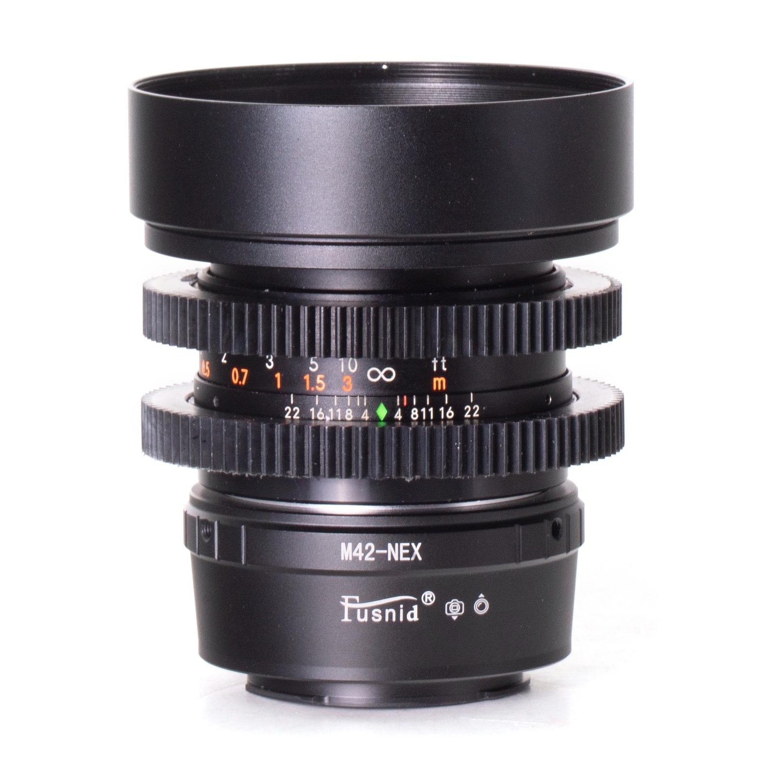 Saitex MC Auto 28mm F2.8 Cine Modded Wide Angle Prime Lens for Sony E ...