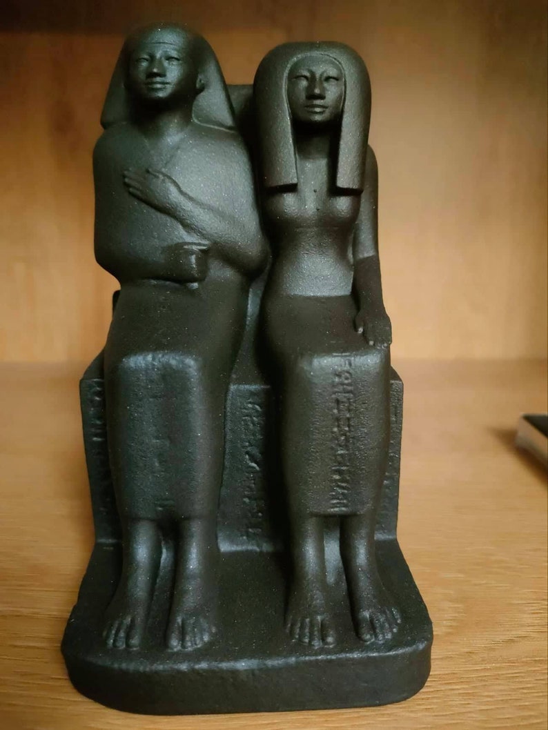 Egyptian Priest Ahmose and His Mother Baket-re 3D Printed - Etsy