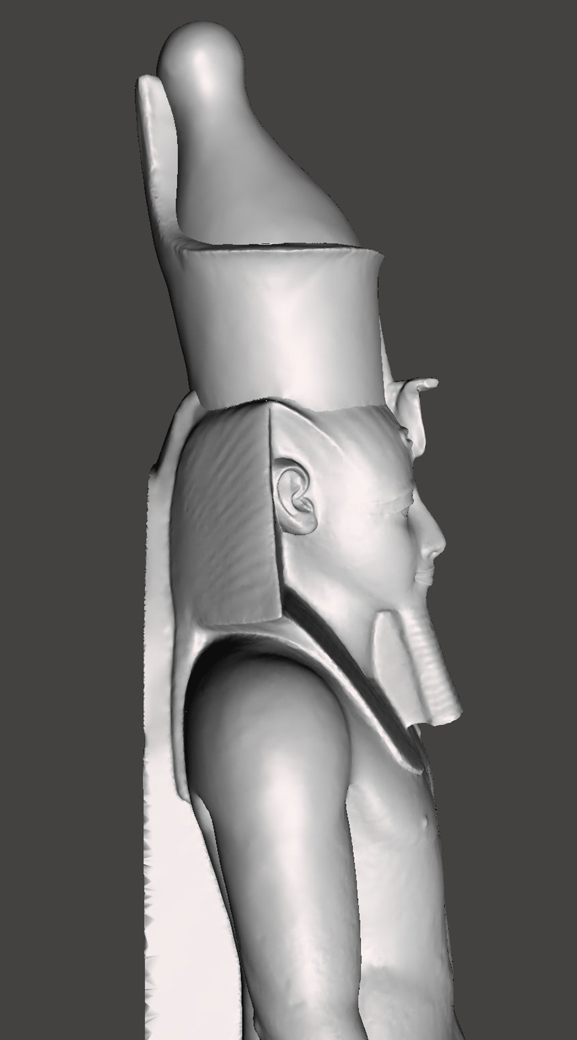 Pharaoh RAMSES II Standing Colossal Statue 3D Printed Egyptian - Etsy