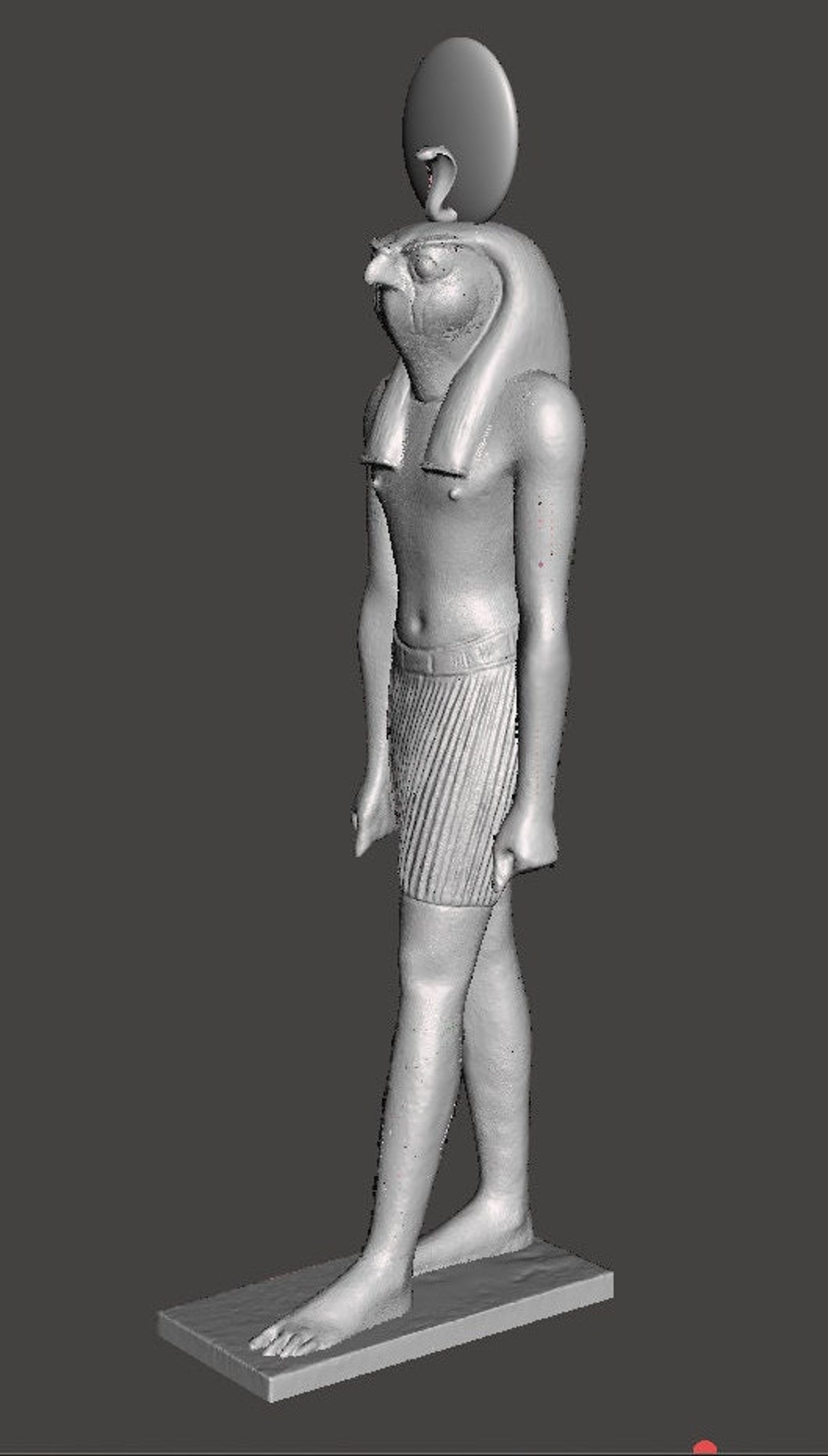 Egyptian God Ra 3D Printed Statue Replica. 18 Cm High | Etsy