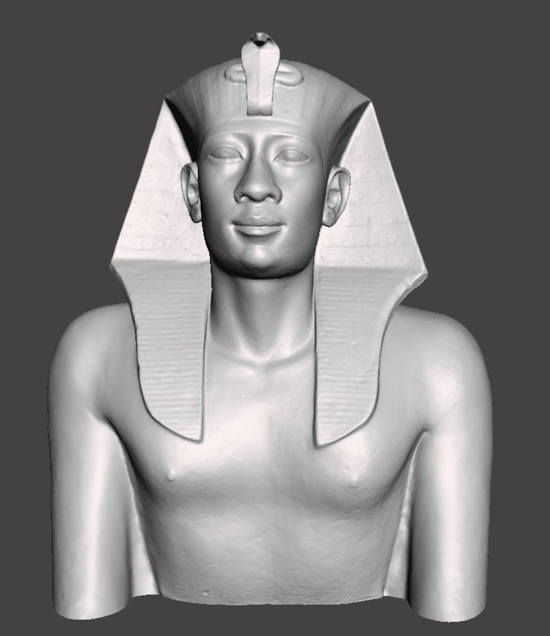 Pharaoh Ahmose II 3D Printed Egyptian Bust Replica. - Etsy Finland