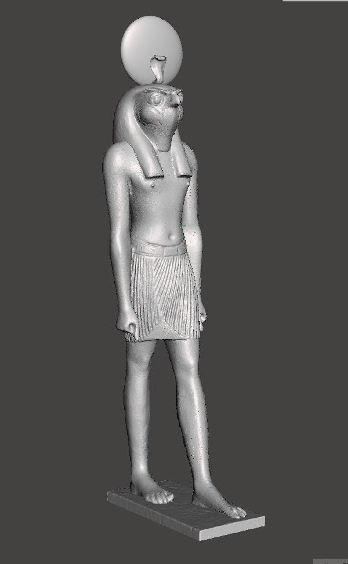 Egyptian God Ra 3D Printed Statue Replica. 18 Cm High | Etsy