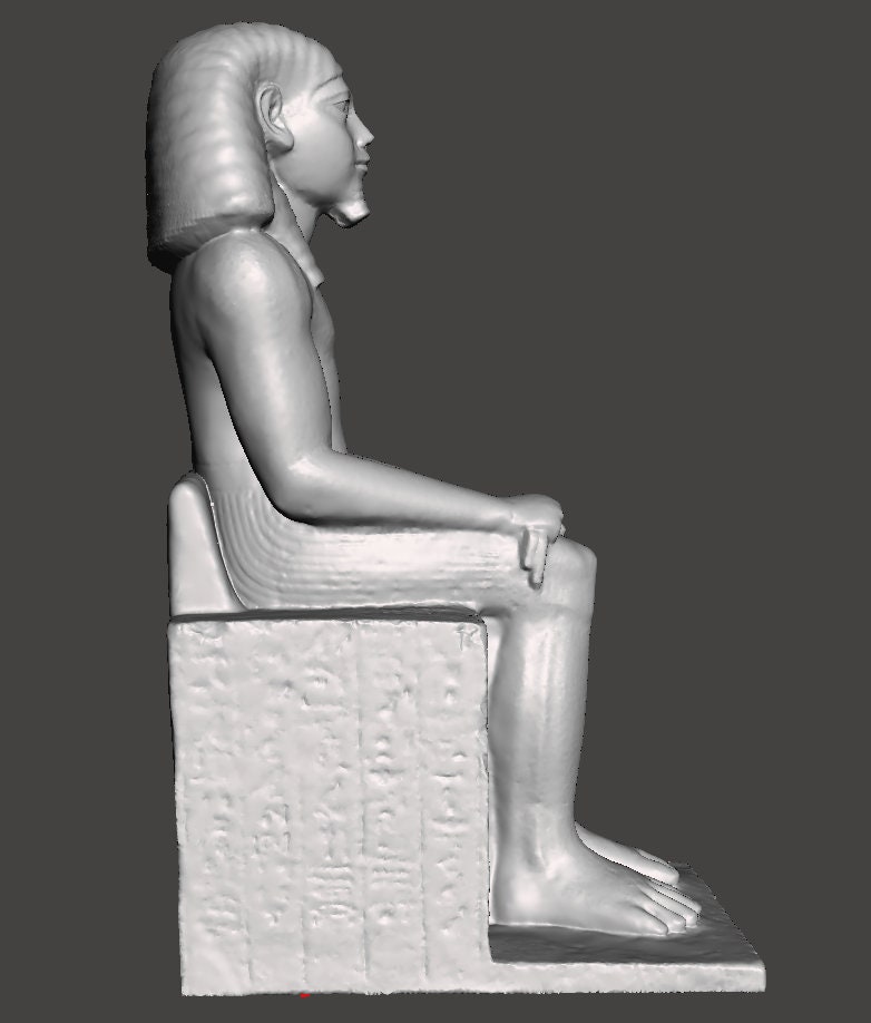 Egyptian Noble Djefa Hapi 3D Printed Statue Replica. | Etsy Ireland