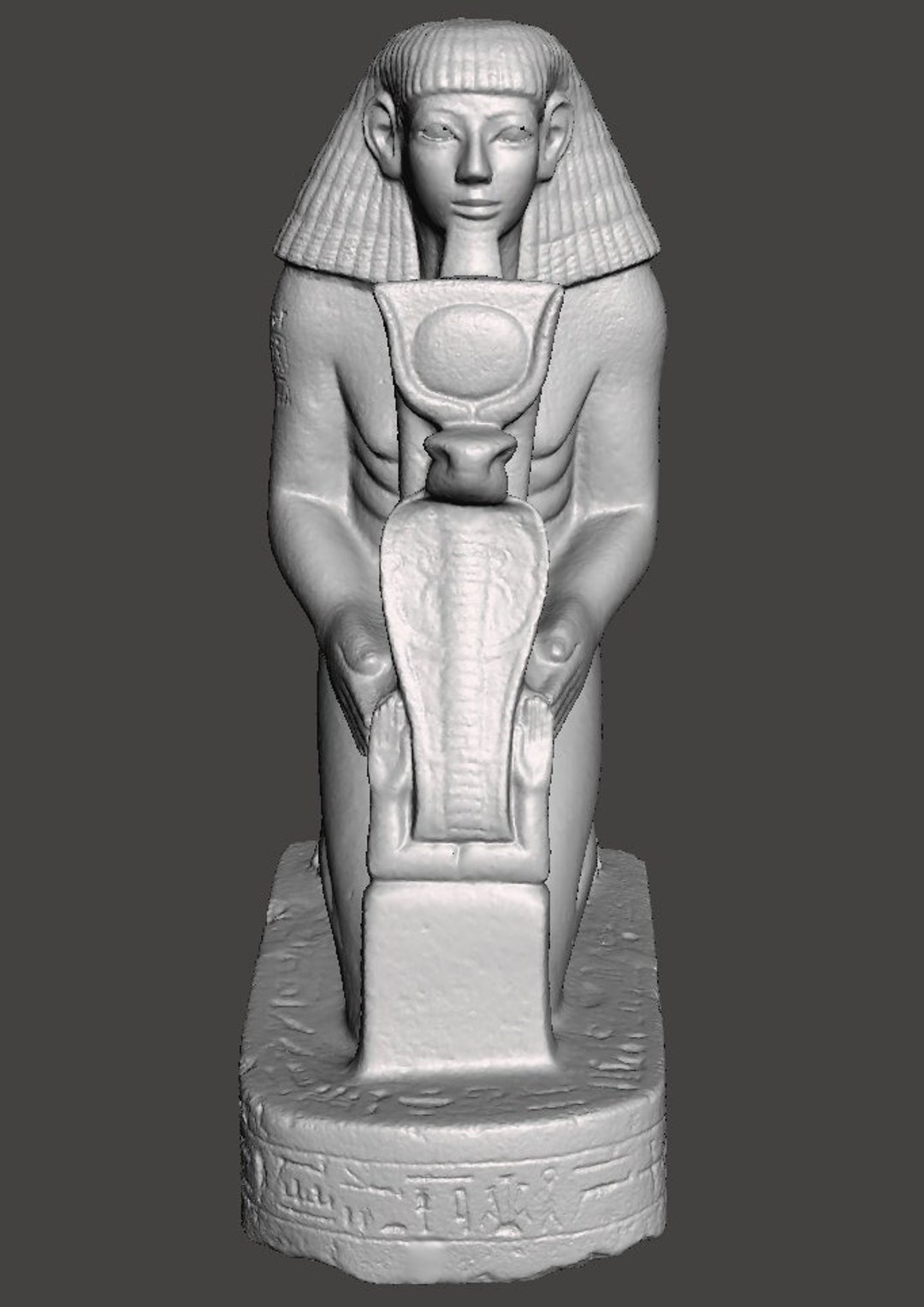 Egyptian Architect and High Government Official Senenmut With Uadjit 3D ...