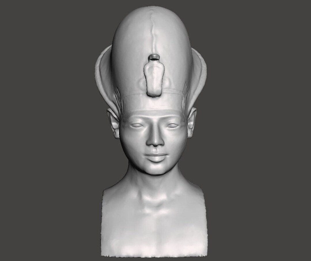 Pharaoh Amenmesse Bust 3D Printed Egyptian Replica. - Etsy