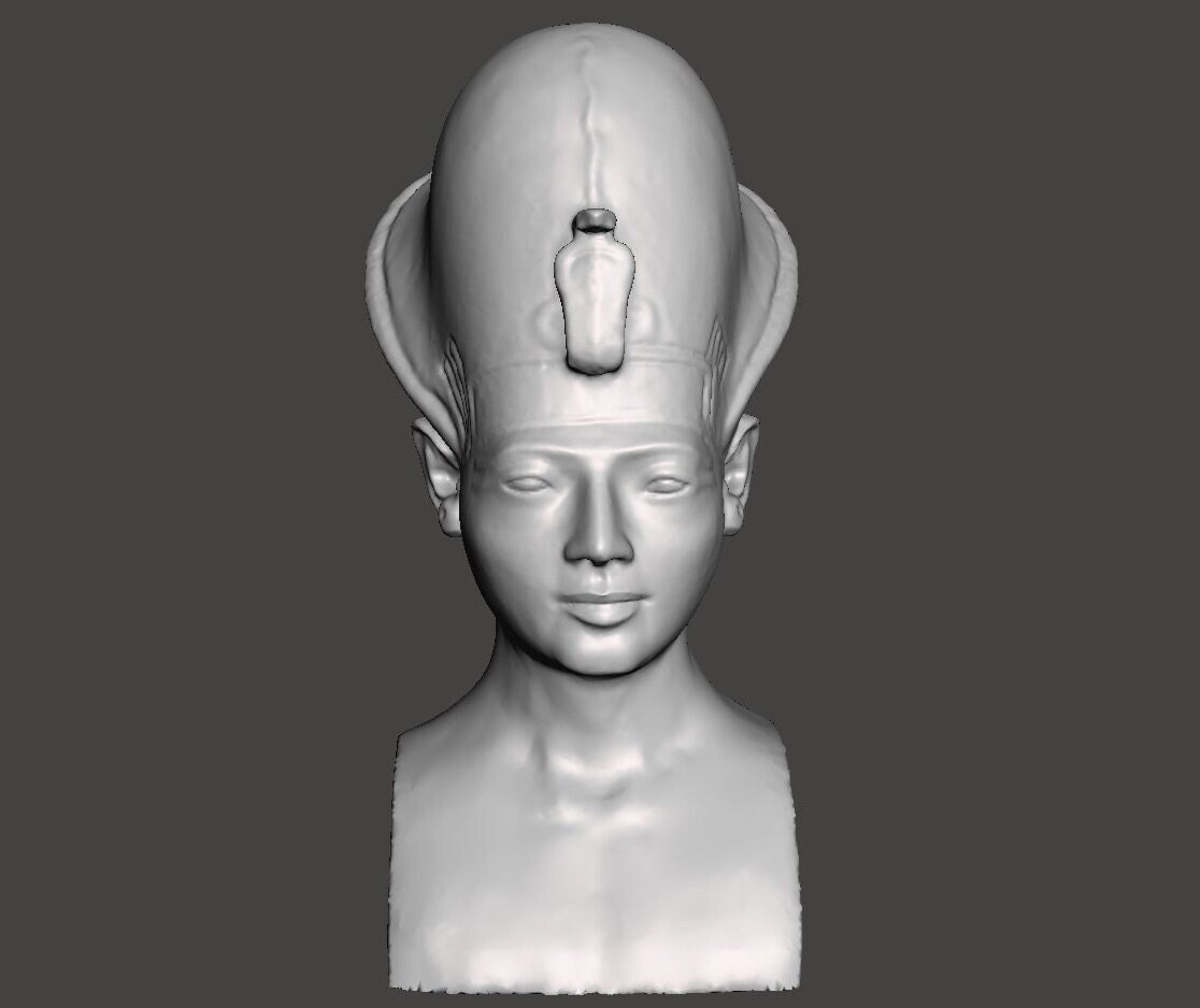 Pharaoh Amenmesse Bust 3D Printed Egyptian Replica. - Etsy