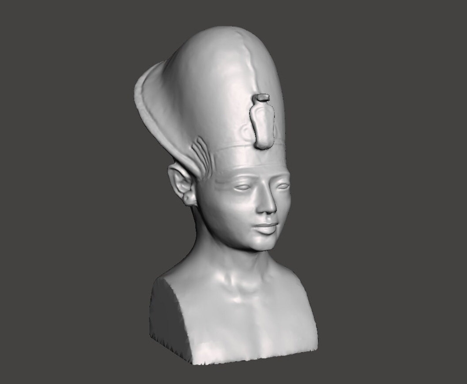 Pharaoh Amenmesse Bust 3D Printed Egyptian Replica. - Etsy