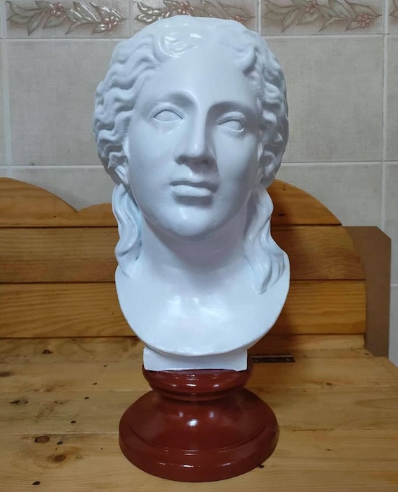 Queen Arsinoe IV 3D Printed Egyptian Bust Replica. 16 Cm High | Etsy