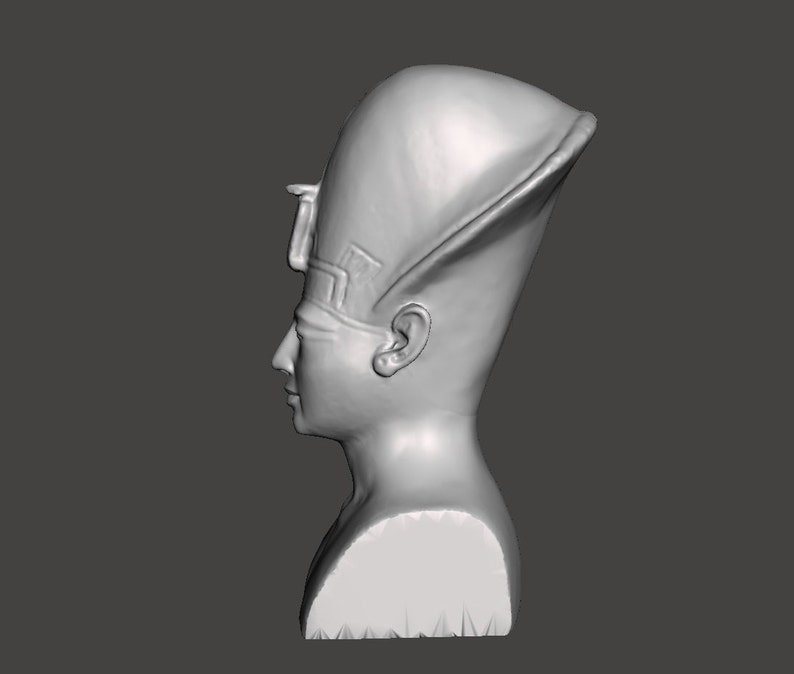 Pharaoh Amenmesse Bust 3D Printed Egyptian Replica. | Etsy