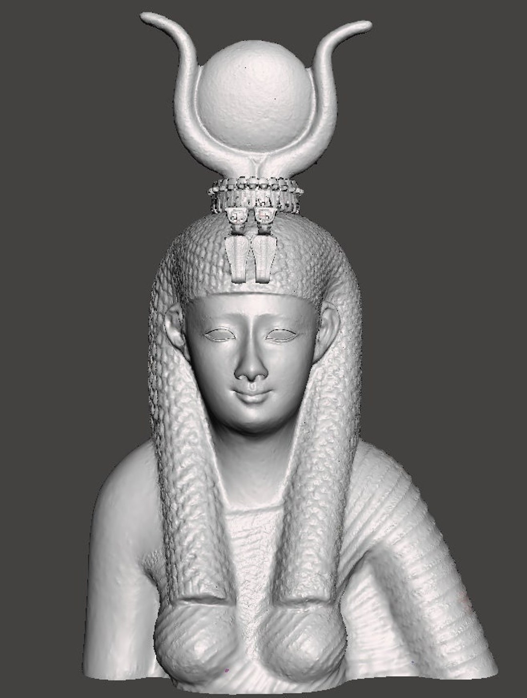 Egyptian Queen Arsinoe II 3D Printed Bust Replica. - Etsy