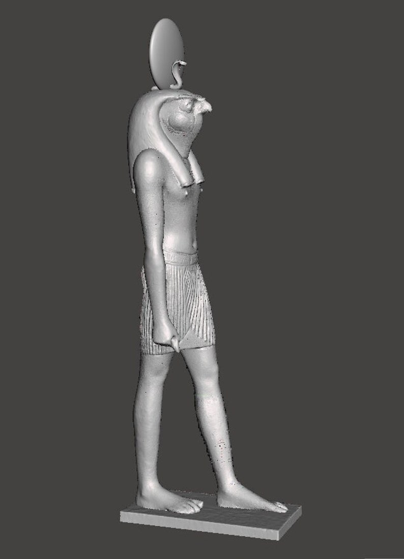 Egyptian God Ra 3D Printed Statue Replica. 18 Cm High | Etsy