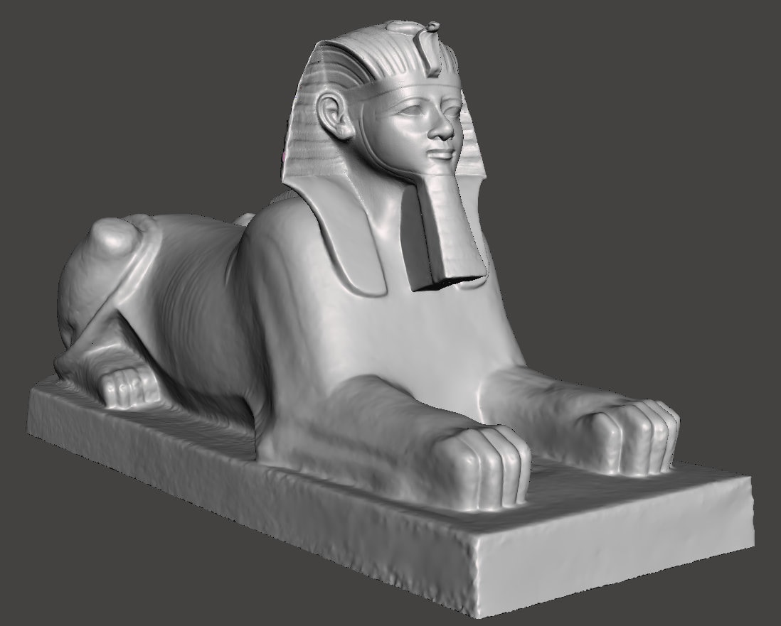 Sphinx Face Reconstruction