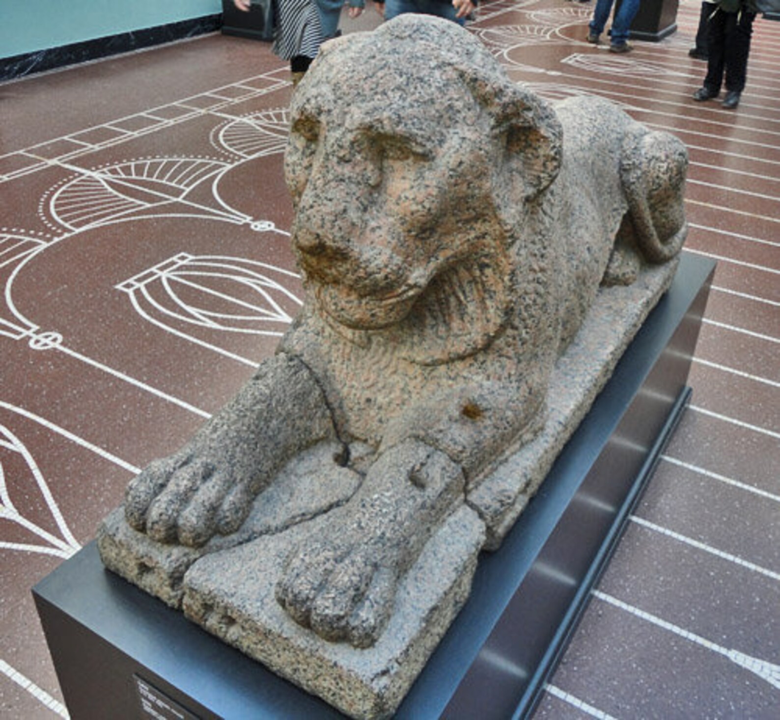 Egyptian Lion Statue 3D Printed Replica - Etsy