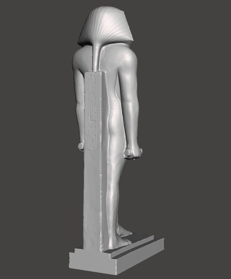 Pharaoh Thutmose III Statue 3D Printed Egyptian Replica. - Etsy