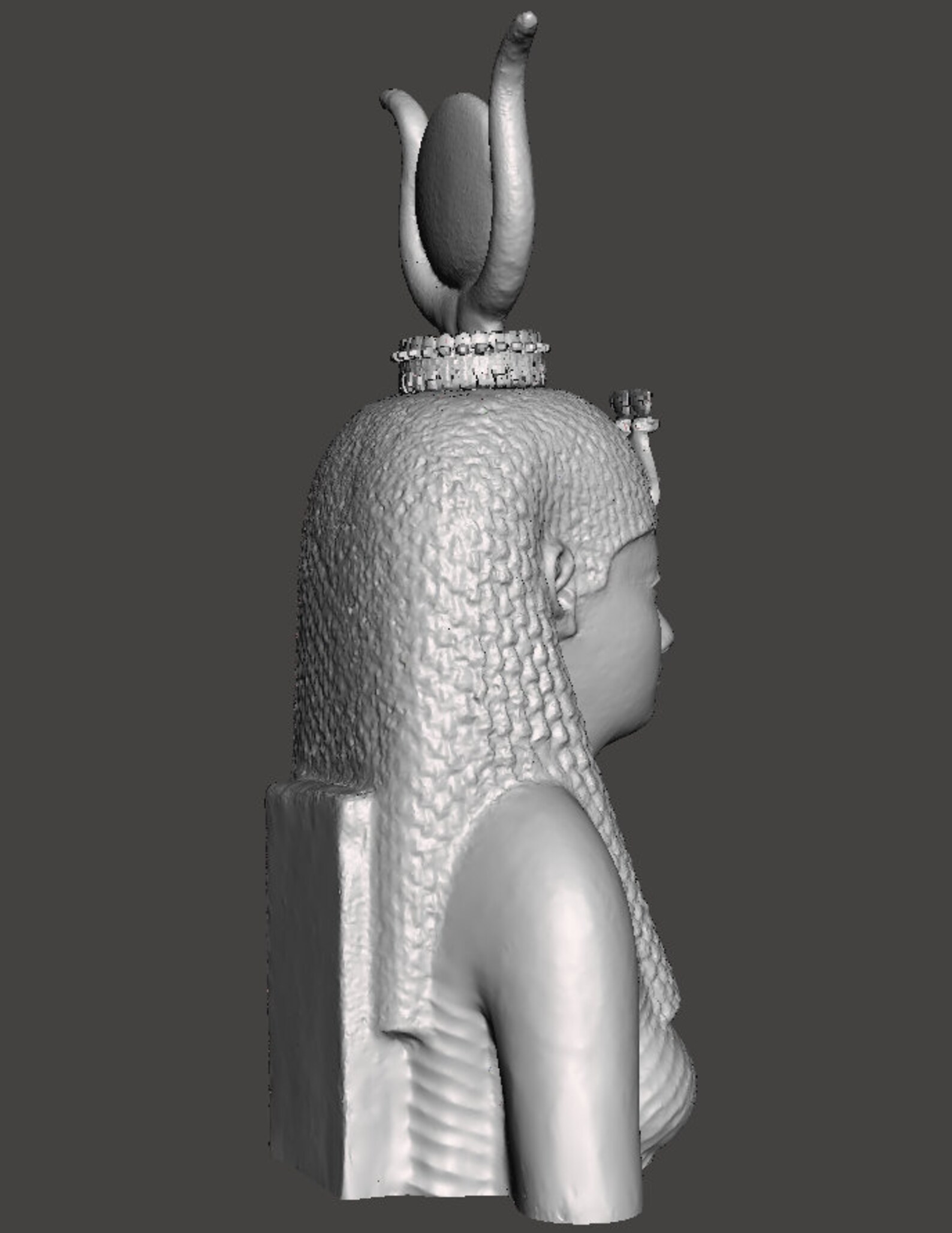 Egyptian Queen Arsinoe II 3D Printed Bust Replica. - Etsy