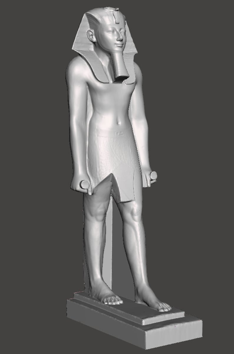 Pharaoh Thutmose III Statue 3D Printed Egyptian Replica. - Etsy