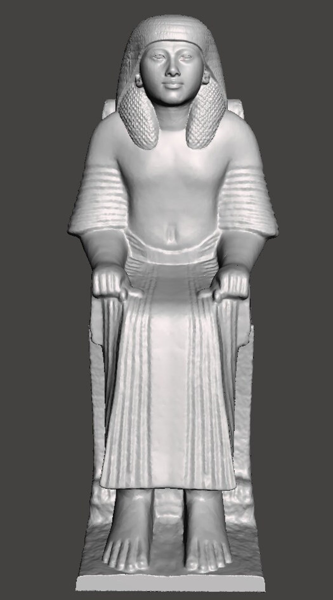 Egyptian Nobleman 3d Printed Bust Replica. - Etsy