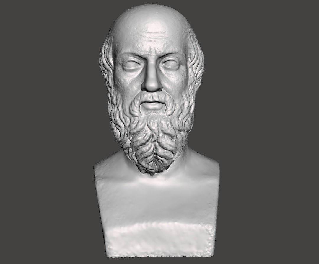 Greek Historian Herodotus 3D Printed Bust Replica - Etsy
