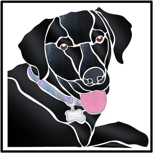 Black Lab Quilt Pattern - Etsy