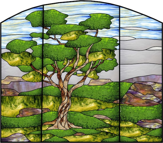 Oak Tree Stained Glass Patterns