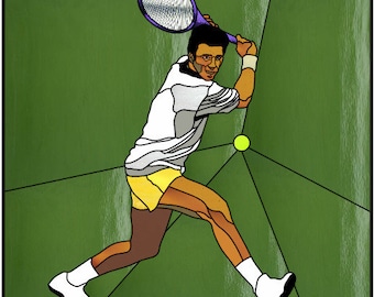 Stained Glass Tennis - Etsy