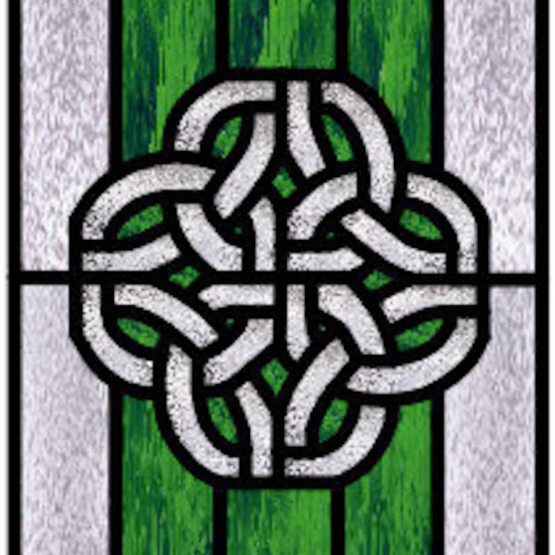 Celtic Stained Glass - Etsy
