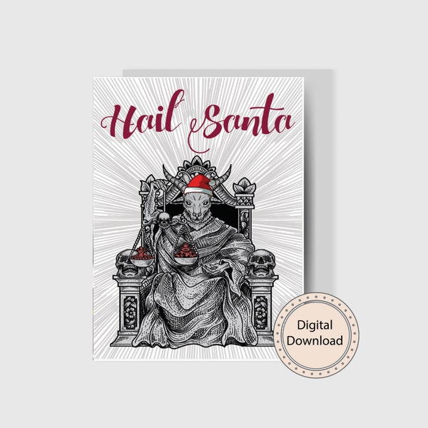 Satanic Christmas - Etsy