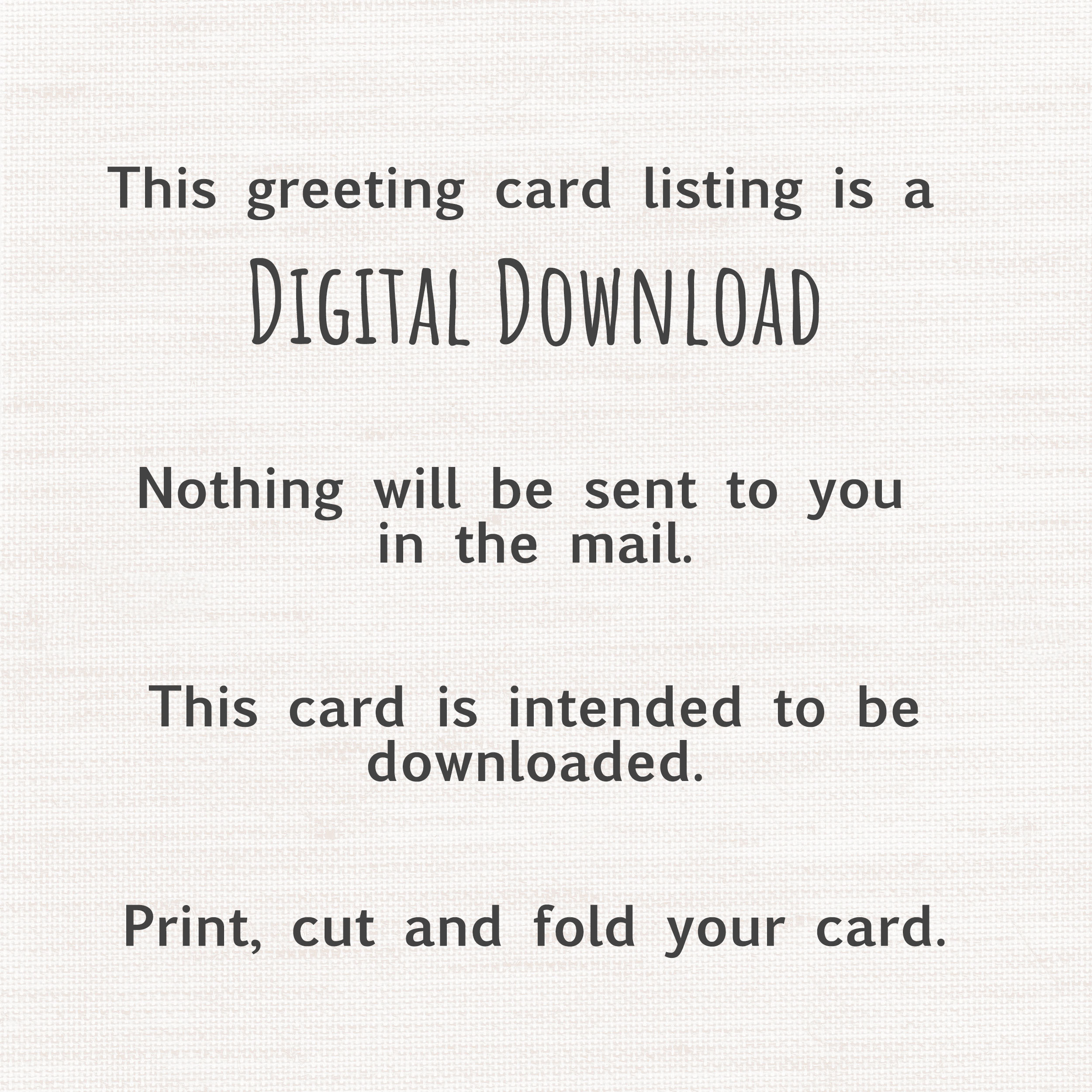 Raw Meat Card DIGITAL DOWNLOAD Greeting Card Unusual Card Instant ...