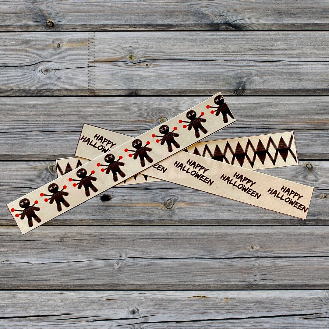 Paper Chain Halloween DIY Printable Kit | Halloween Paper Chains ...