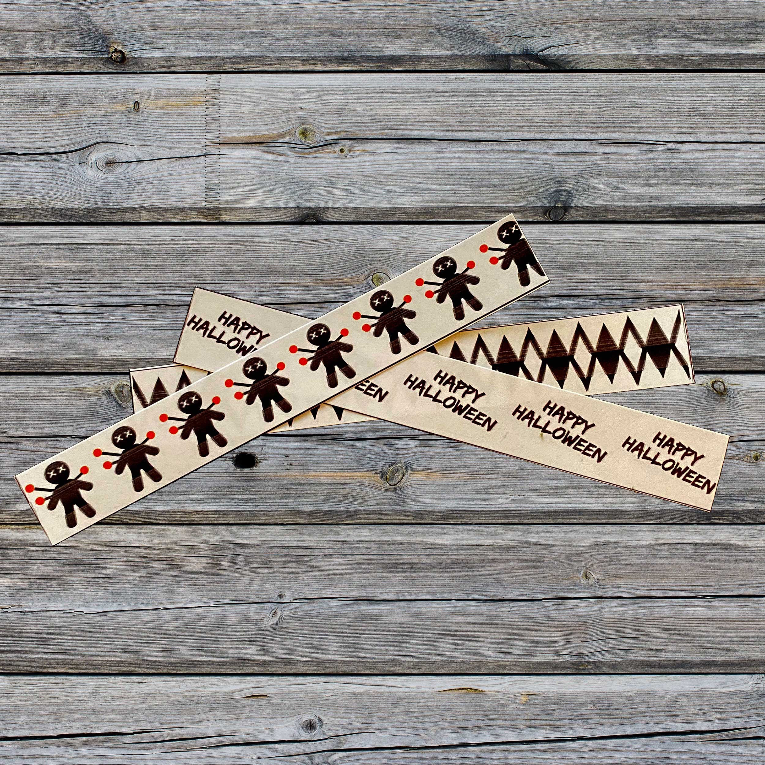 Paper Chain Halloween DIY Printable Kit | Halloween Paper Chains ...