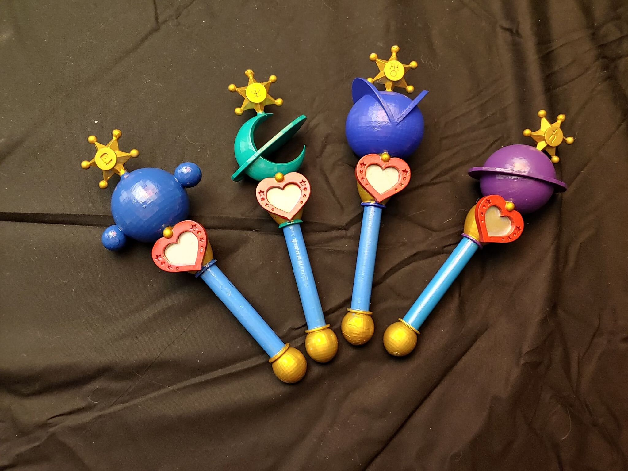 Sailor Moon Outer Senshi Lip Rods - Etsy