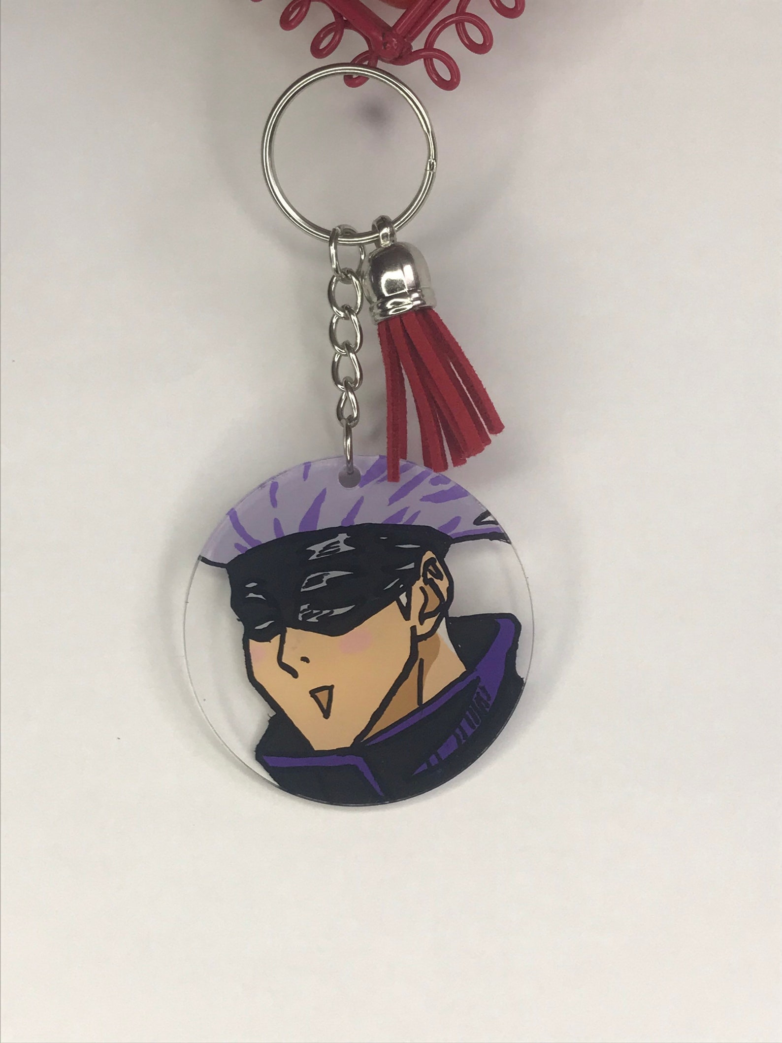 Gojo Satoru Keyring Jujutsu Kaisen | Etsy