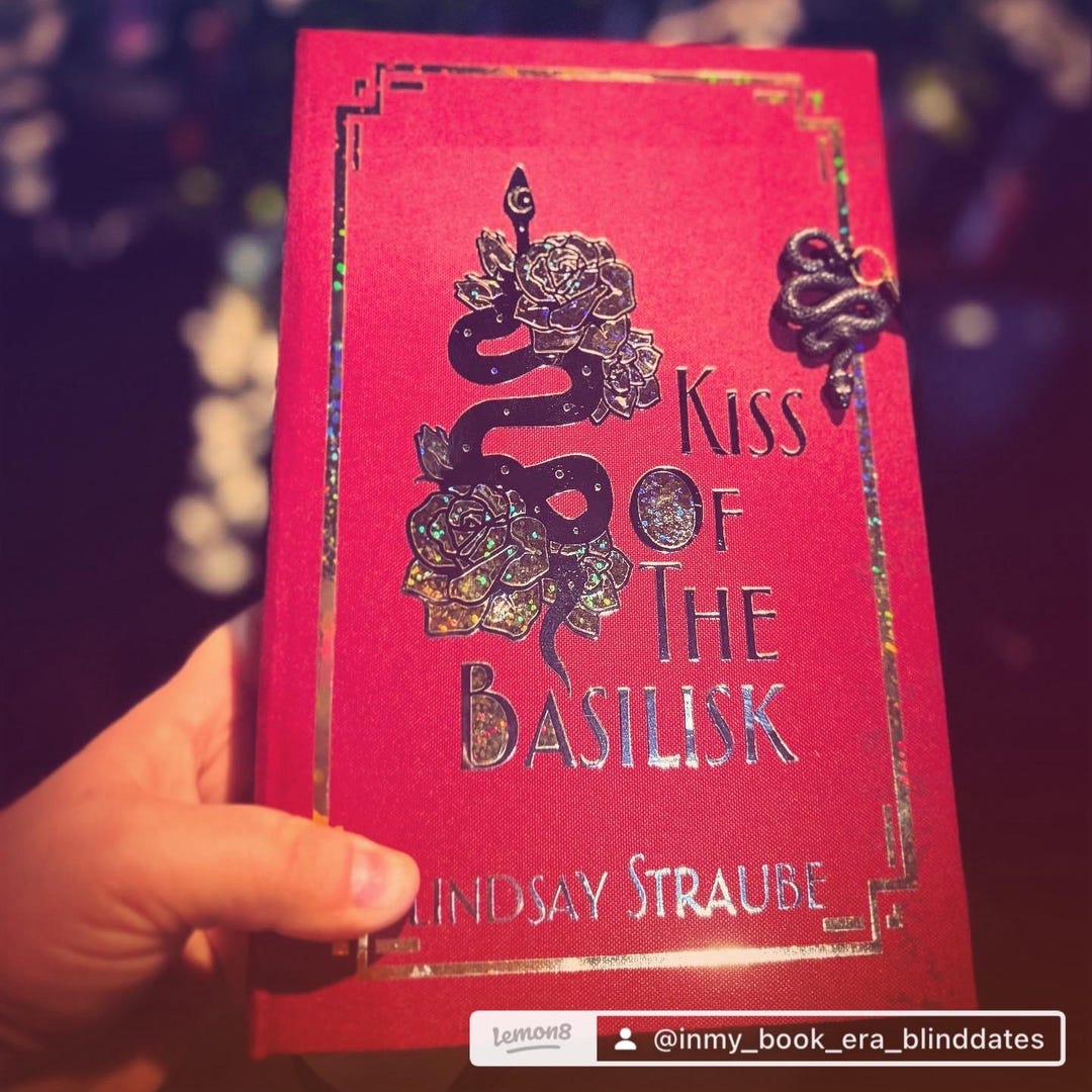 Kiss of the Basilisk Rebound Book - Etsy