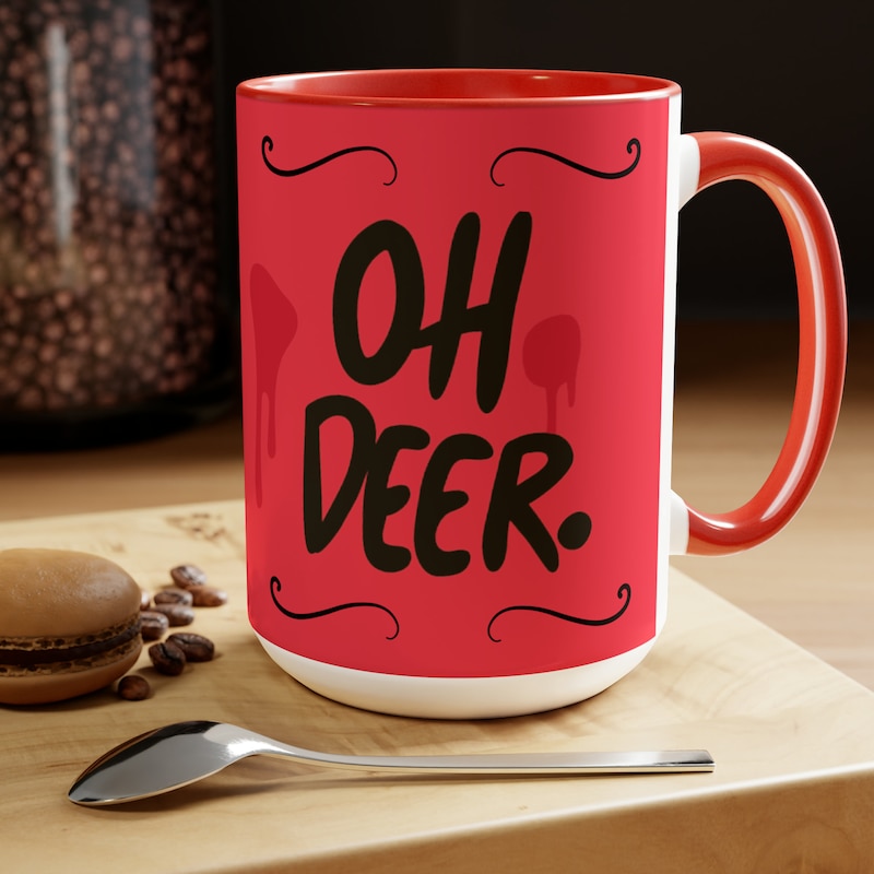Oh Deer Alastor Mug - Etsy