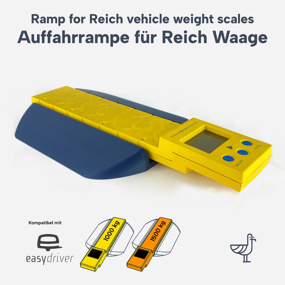 Loading Ramp / Loading Aid for Reich CMC Caravan Scales / Motorhome ...