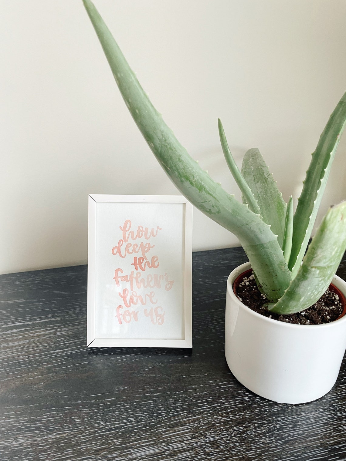 Custom Calligraphy Sign Custom Handlettered Quote Custom - Etsy