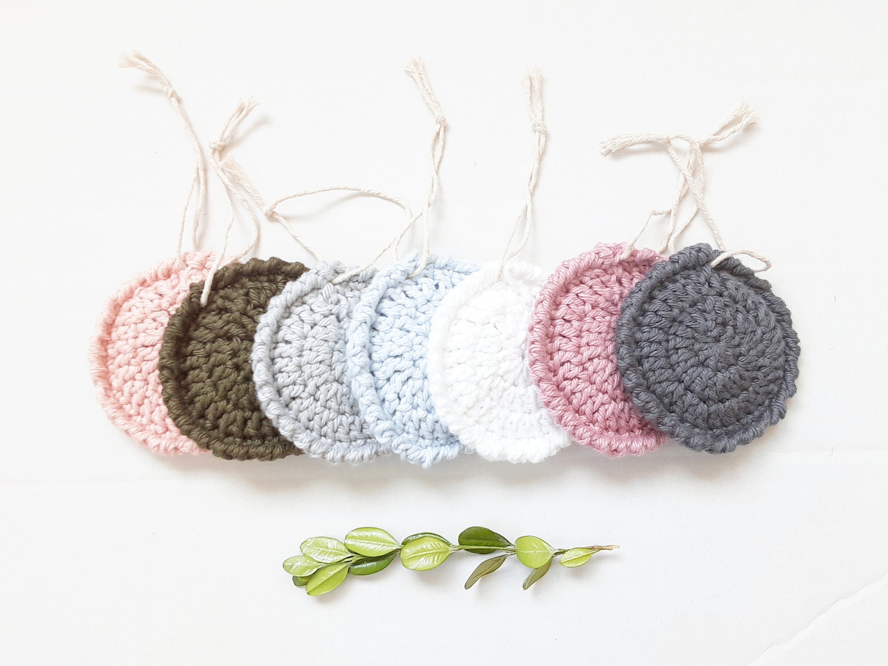 Cotton face Scrubby-crochet cleanser bath scrubby-cotton face | Etsy