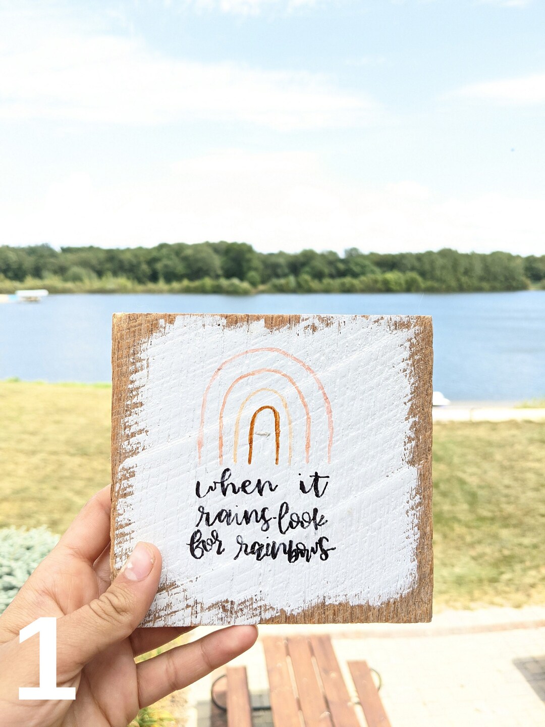 Calligraphy Signs, Wood Block Sign, Bible Verse Signs, Inspiring Quote ...