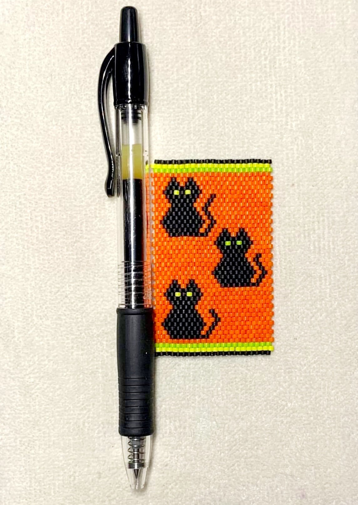 Halloween Black Cats Pen Wrap Pattern - Etsy