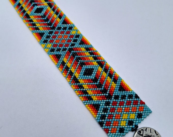 Native Illusions Peyote Stitch Bracelet Pattern - Etsy