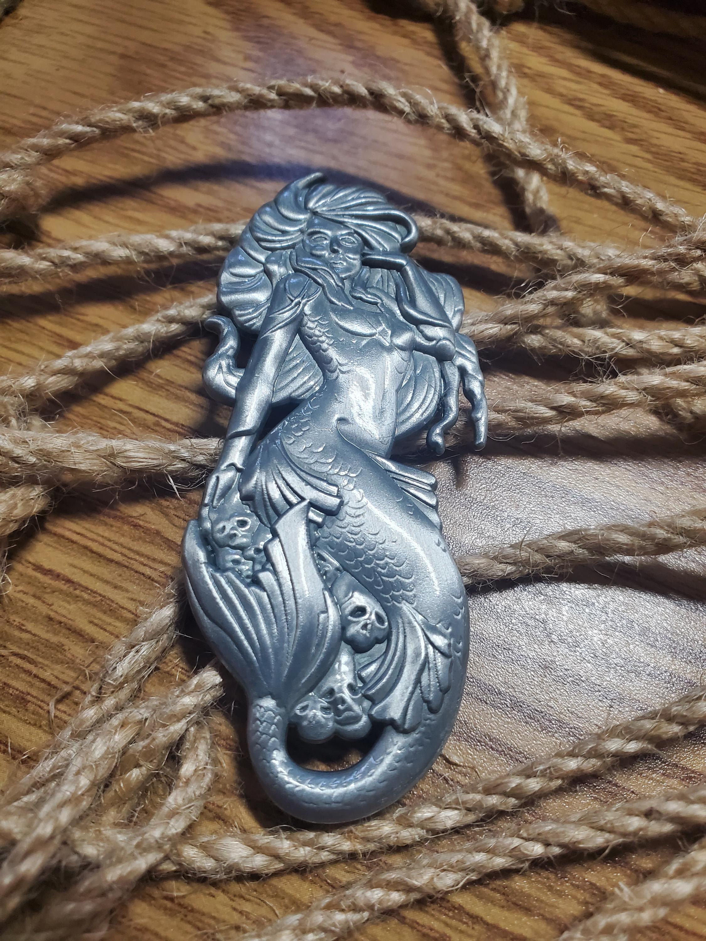 US Navy Mermaid Trinket Coin Calypso Ariel Atlantis Siren Sea Stories ...