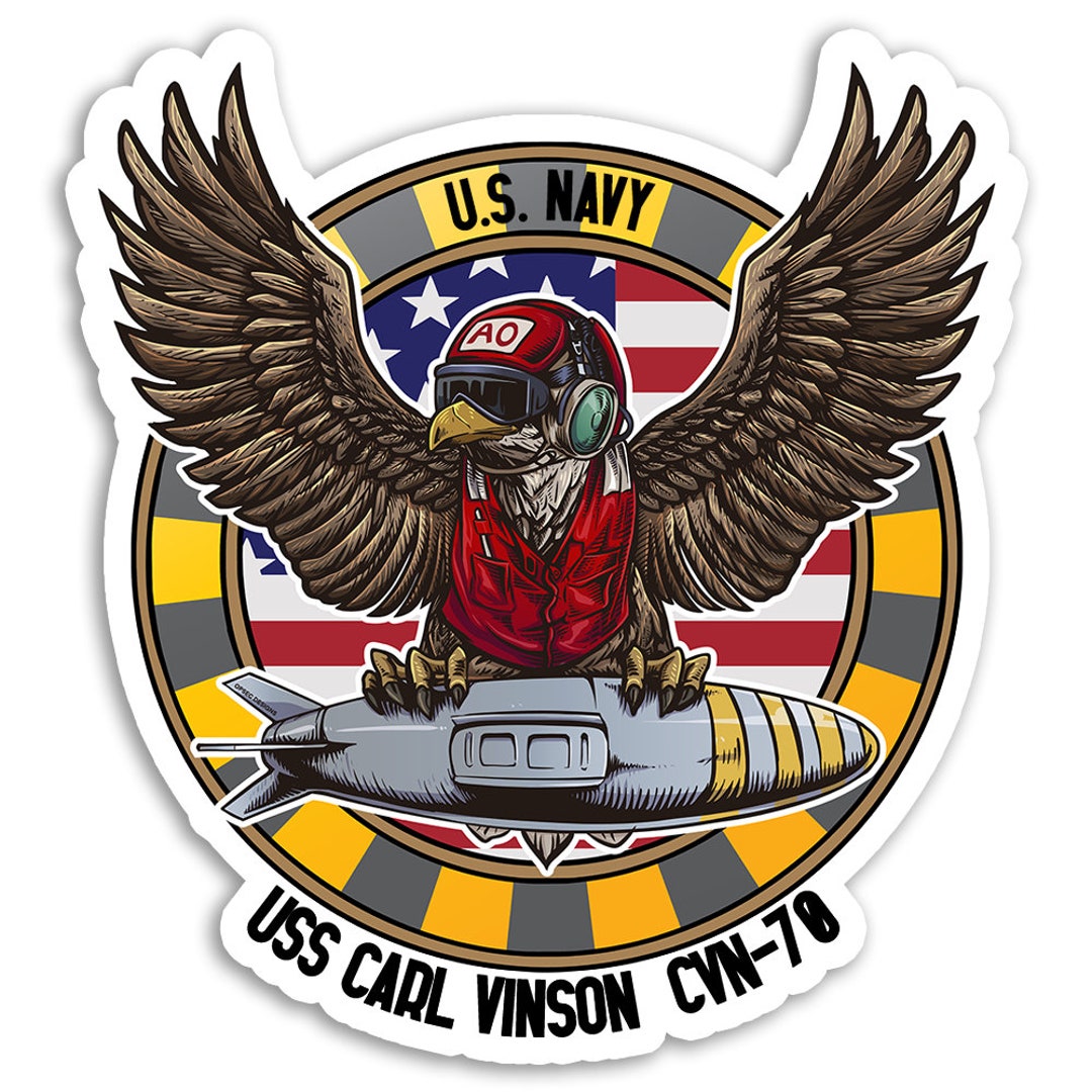 US Navy Aviation Ordnanceman Decal - AO Rate Decal - IYAOYAS - Aircraft ...