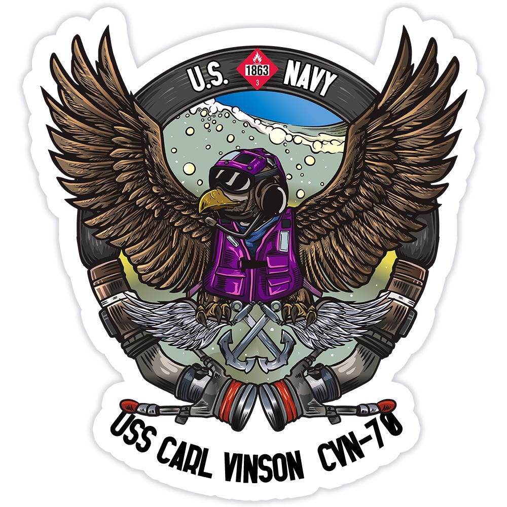 US Navy Boatswain's Mate Fuels Decal - NAVAIR - US Navy Crow Decal ...