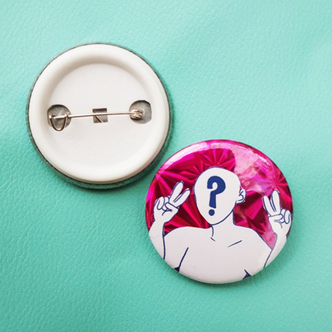Custom Character Button - Etsy