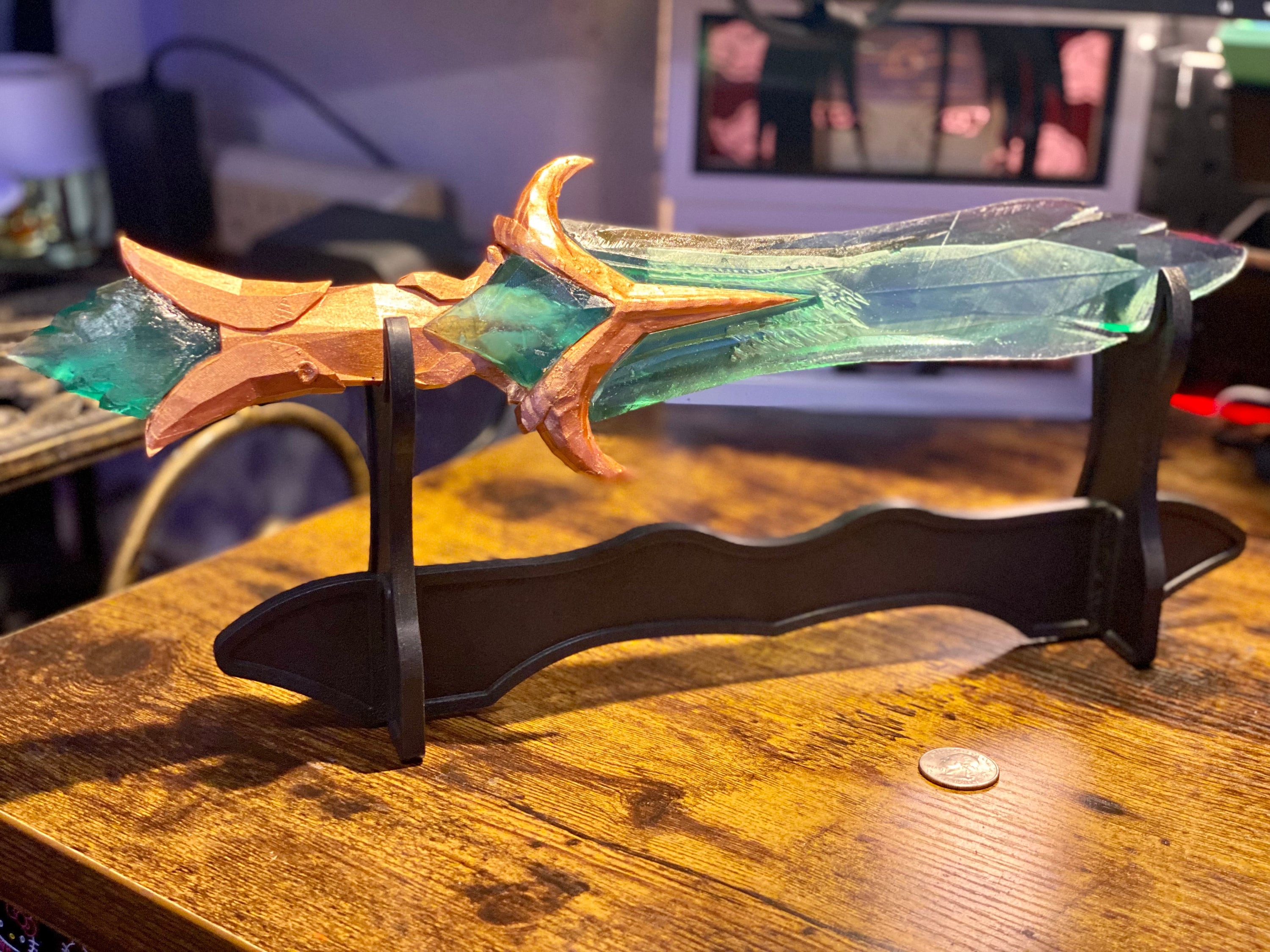 Skyrim Glass Dagger - Etsy Australia