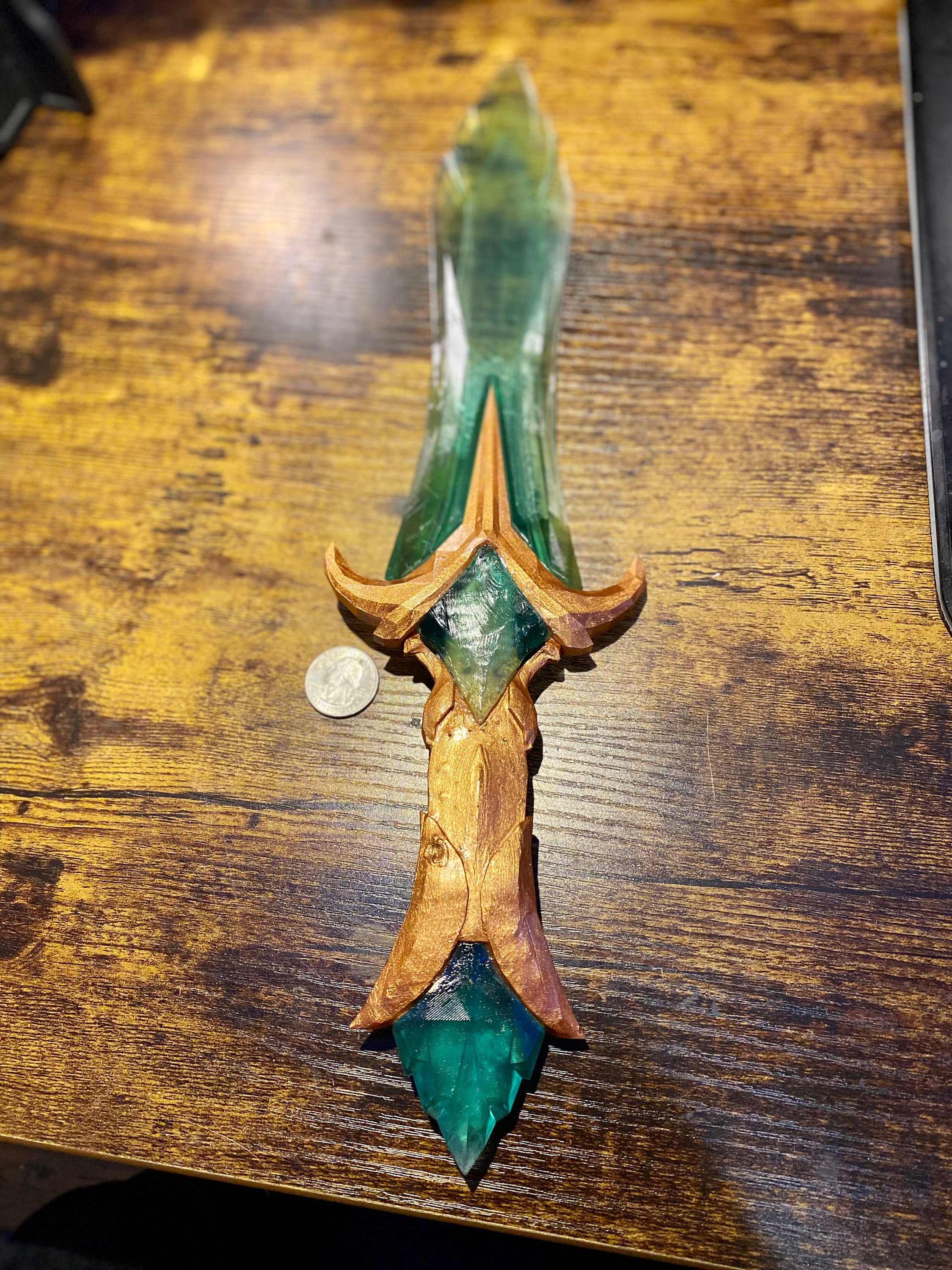 Skyrim Glass Dagger - Etsy Australia
